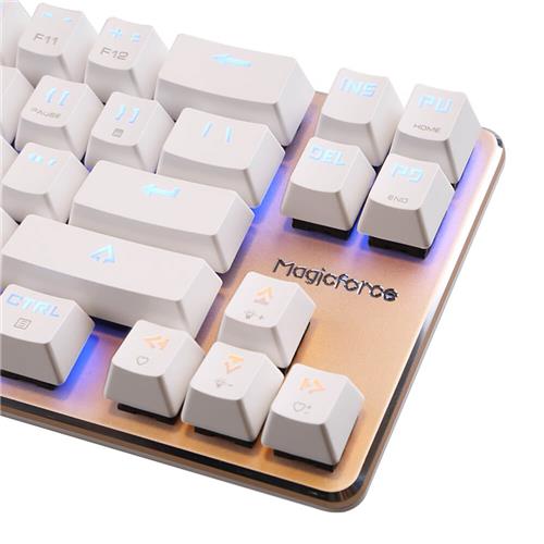 Magicforce Mechanical Keyboard White Golden