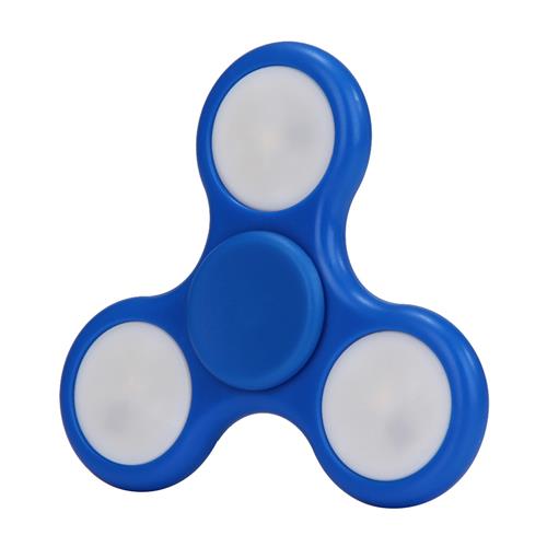 Fidget Hand Spinner RGB LED Light Blue