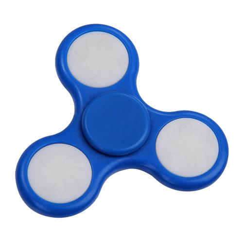 Fidget Hand Spinner RGB LED Light Blue