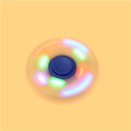 Fidget Hand Spinner RGB LED Light Blue
