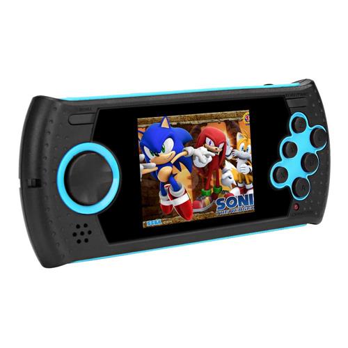 Portable 3 Inch 16 Bit Handheld Game Console Black and Blue