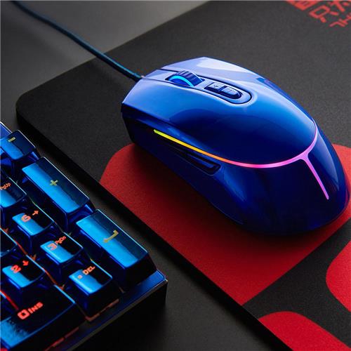ThundeRobot M305 Gaming Wired Mouse Blue