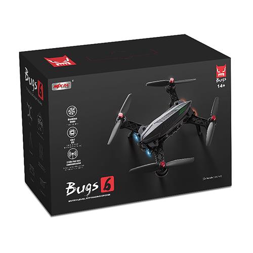 MJX Bugs 6 Brushless Racing Quadcopter RTF Standard Version Black