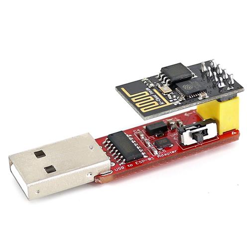 ESP-01 ESP8266 Wi-Fi Transceiver Module with USB to ESP-01 Adatper