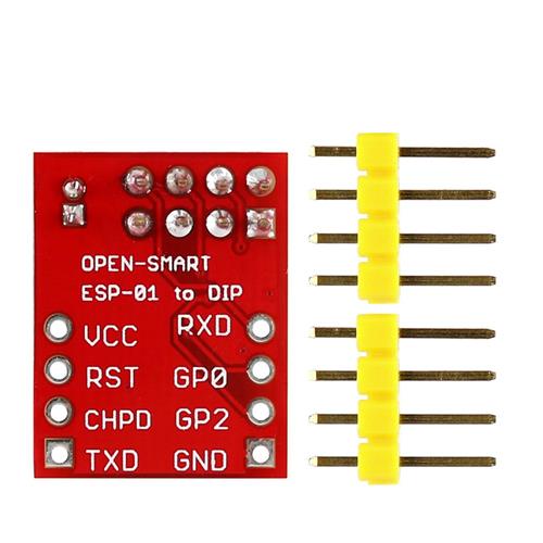 Open Smart Esp8266 Esp 01 Wi Fi Breadboard Adapter Module For Arduino