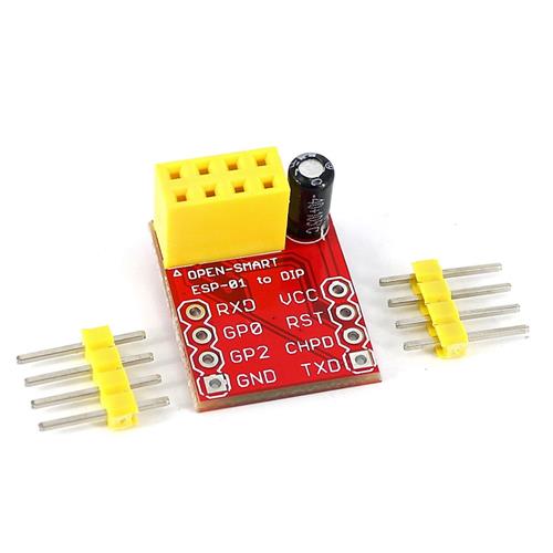 Open Smart Esp8266 Esp 01 Wi Fi Breadboard Adapter Module For Arduino