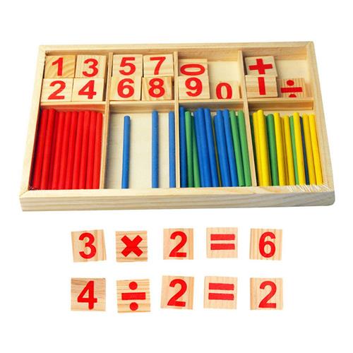 Wooden Counting Sticks Baby Education Toys