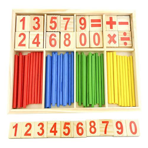 Wooden Counting Sticks Baby Education Toys