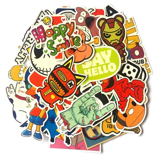 50 PCS Mixed Sticker E