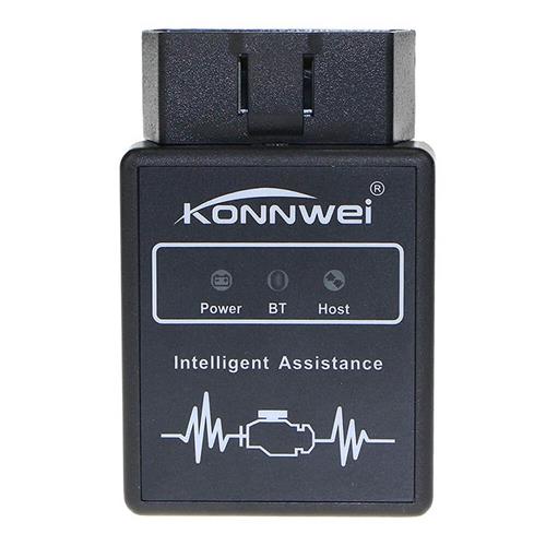 Konnwei KW912 Bluetooth Car Diagnostic Scanner OBD2 Black