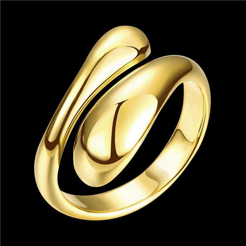 KZCR012 A 18K Plated Copper Ring