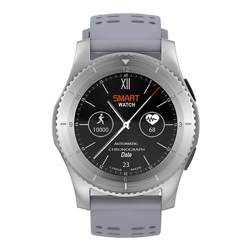 Makibes W02 Smartwatch Silver Gray