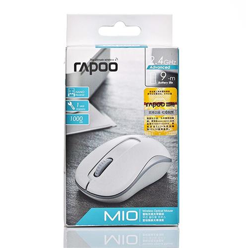 Rapoo M10 Wireless Optical Mouse White