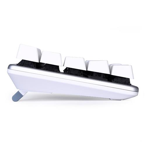 Magicforce 68-Keys Ergonomic Wired Mechanical Keyboard - White Silver