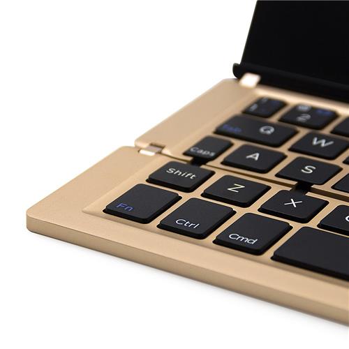 F18 Wireless Bluetooth Ultra-thin Keyboard Gold