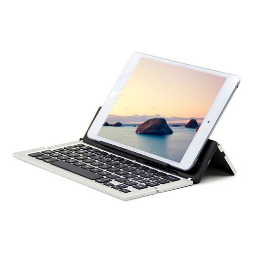 F18 Wireless Bluetooth Ultra-thin Keyboard Metal Silver