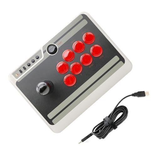 8Bitdo NES30 Arcade Stick Gray