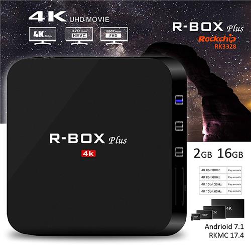 R-BOX Plus Android 7.1 RK3328 2GB/16GB 4K TV BOX