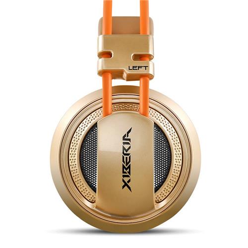 XIBERIA V10D Gaming Headset with Mic Gold