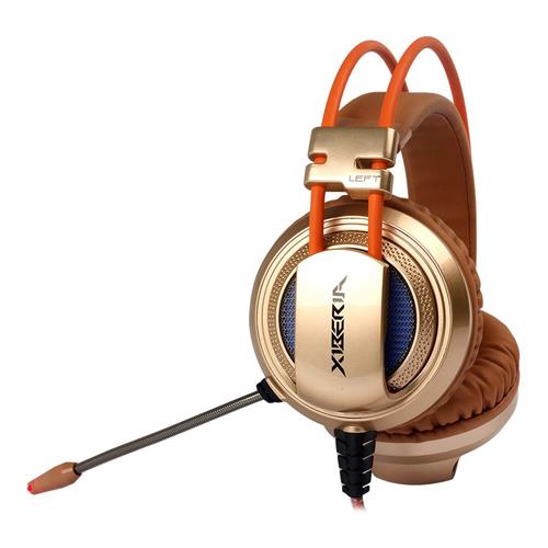 XIBERIA V10U Gaming Headset with Mic Gold