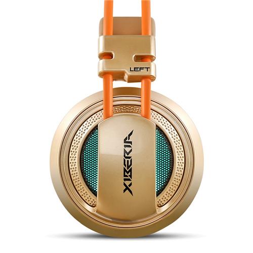 XIBERIA V10U Gaming Headset with Mic Gold