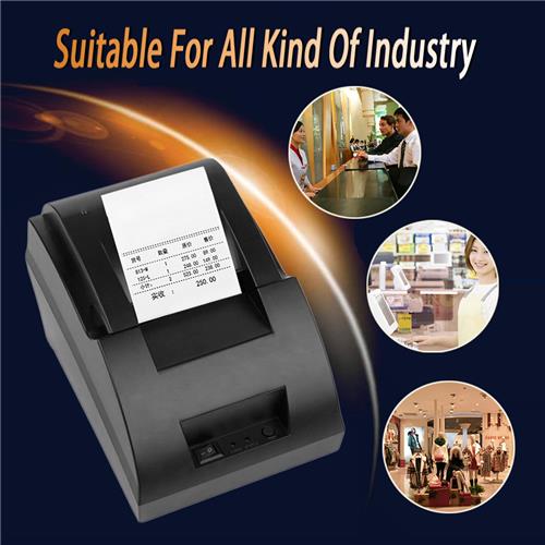 58mm POS Thermal Dot Receipt Bill Printer Set