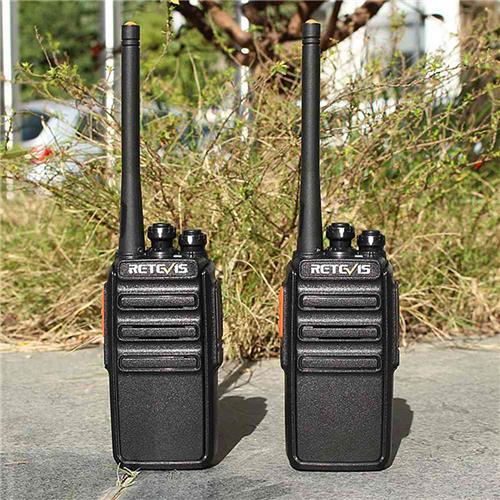 2PCS Retevis RT24 PMR Walkie Talkie Black