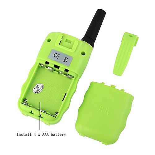 2PCS Retevis RT32 Kid Walkie Talkie Green
