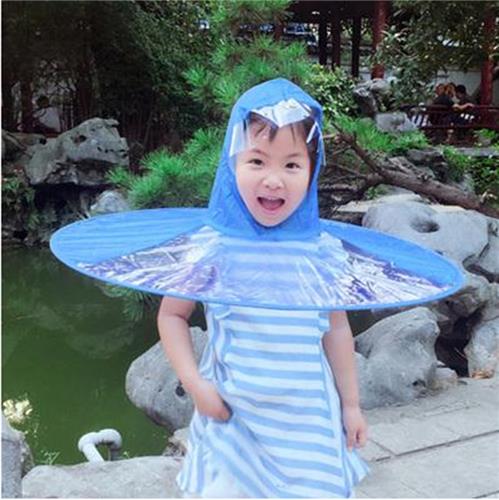 Creative Children Rain Hat Blue