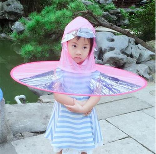 Creative Children Rain Hat Red