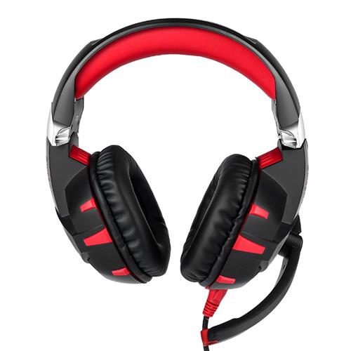 ONIKUMA K2 Gaming Headphone with Mic Red with Black