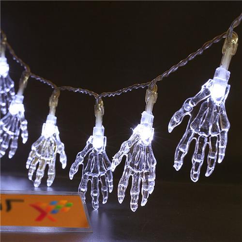 Halloween Ghost Hand String Lights