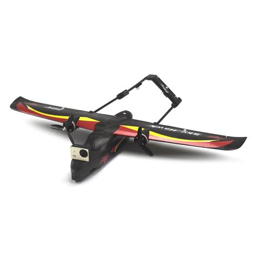 E-DO SKY HAWK-V2 RC Airplane Black KIT