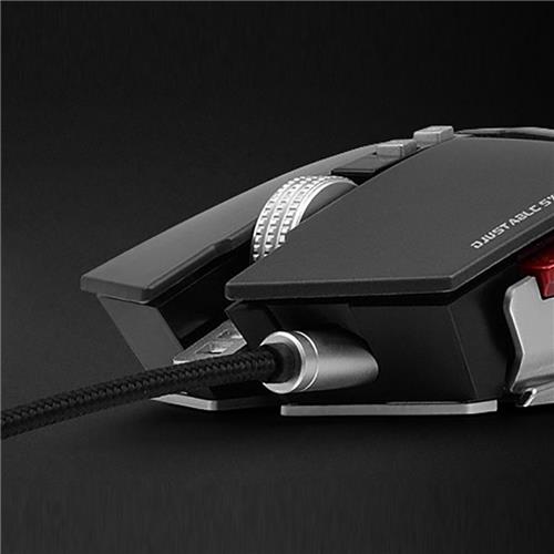 Luom G50 Wired Programmable Mechanical Mouse Avago A5050 9 Keys