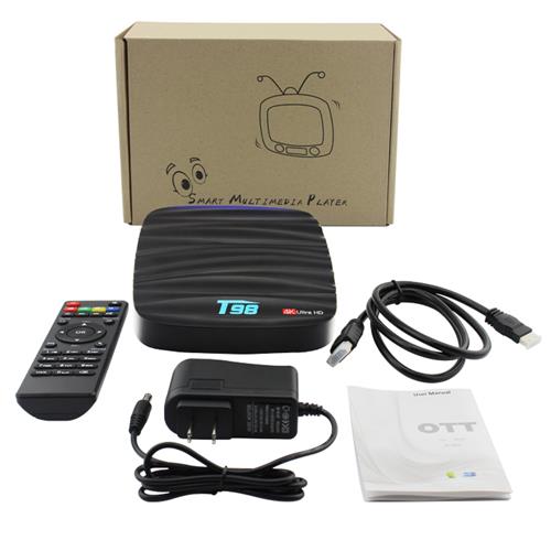 T98 Android 7.1 RK3328 KODI 17.4 2GB/8GB TV BOX