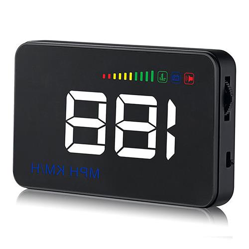 A500 3.5 Inch OBD2 HUD Car Display Speedometer Alarm