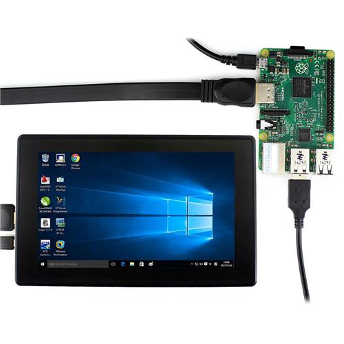 Waveshare 7 Inch HDMI LCD H IPS Screen with Case
