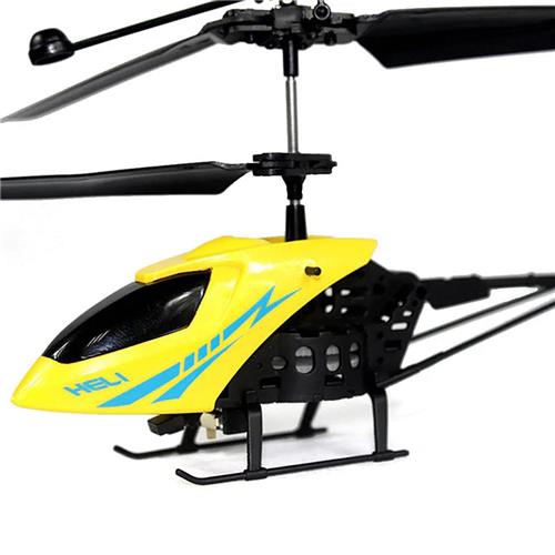 Mini RC 902 Helicopter Yellow