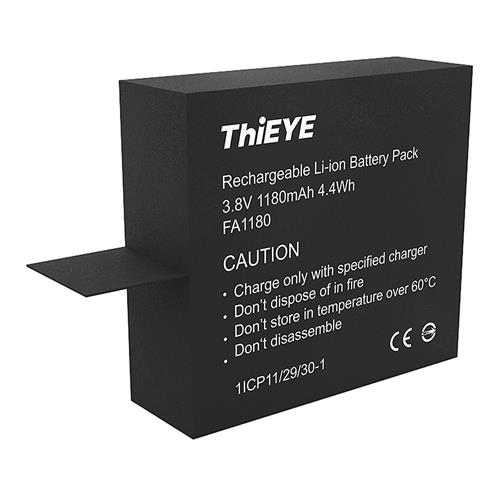ThiEYE 3.8V 1180mAh Backup Li-ion Battery