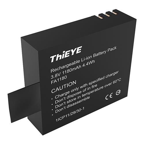 ThiEYE 3.8V 1180mAh Backup Li-ion Battery