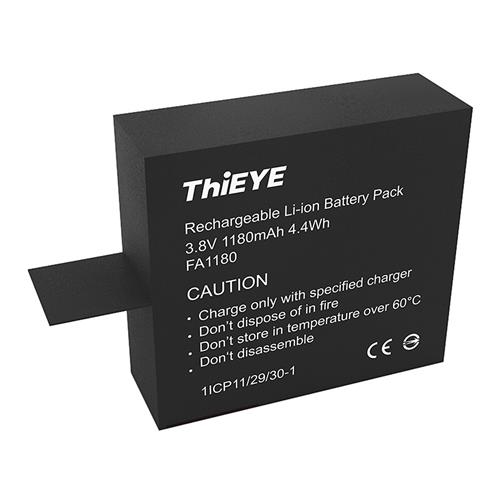 ThiEYE 3.8V 1180mAh Backup Li-ion Battery