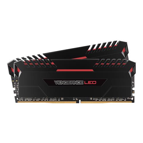 CORSAIR Vengeance 2 x 8GB DDR4 Memory Red LED Modules 3000MHz