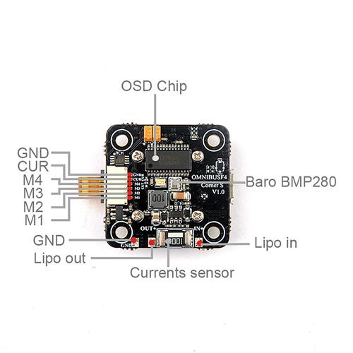 Omnibus F4 Corner Nano Flight Controller