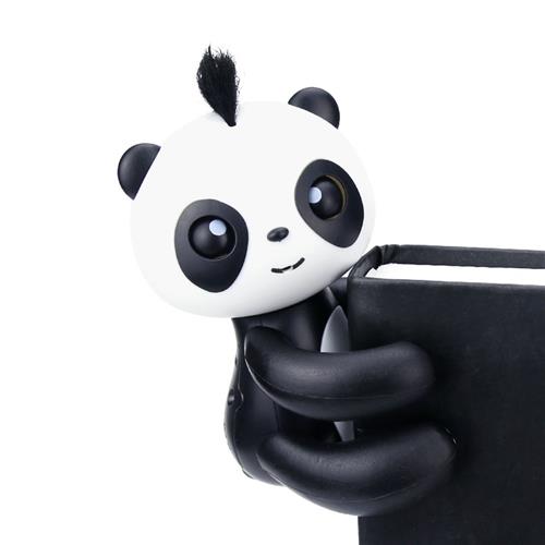 Finger Baby Panda Interactive Intelligent Toy Black