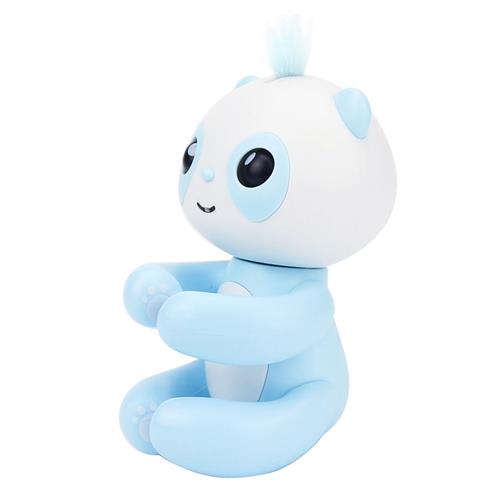 Finger Baby Panda Interactive Intelligent Toy Blue