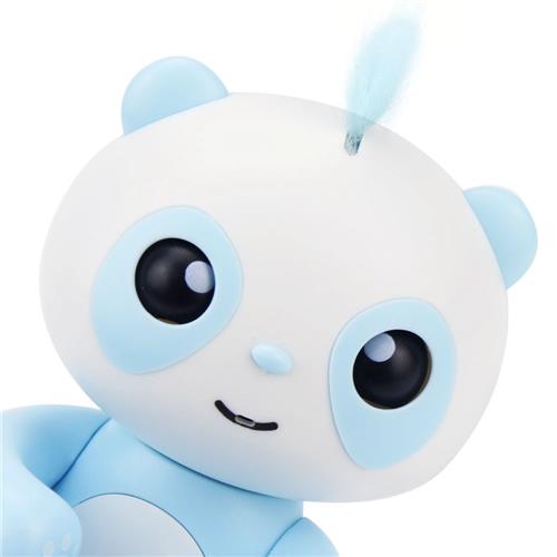 Finger Baby Panda Interactive Intelligent Toy Blue