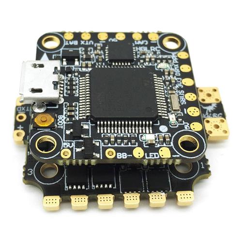 HGLRC F4 AIO OSD BEC Flight Control Board with ESC