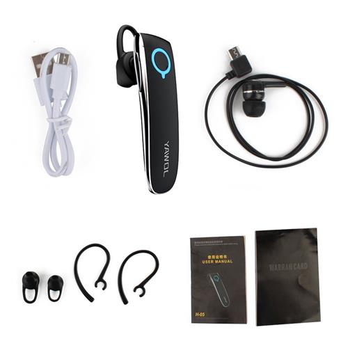 JOWAY H05 Wireless Bluetooth Headset with Mic Black