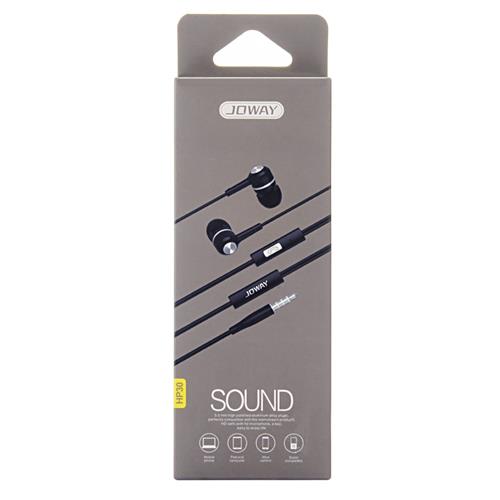 Joway HP30 Earphone with Mic Black