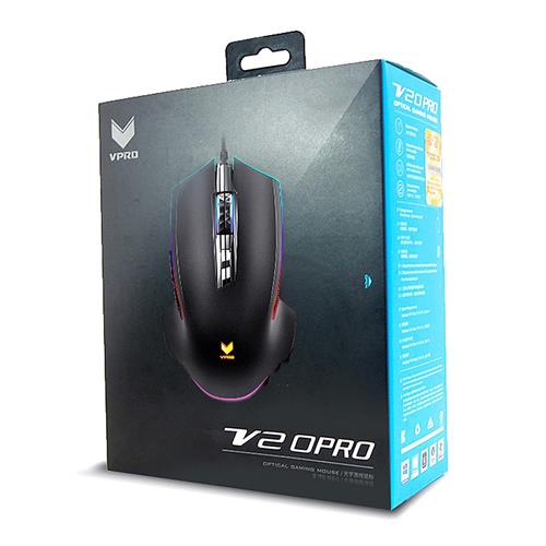 Rapoo V20 Pro Wired Gaming Mouse With RGB Backlihgt
